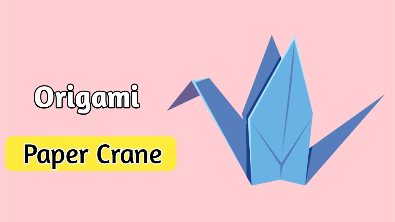 How To Make a Origami Crane || DIY Crane Making Step-by-Step || - YouTube
