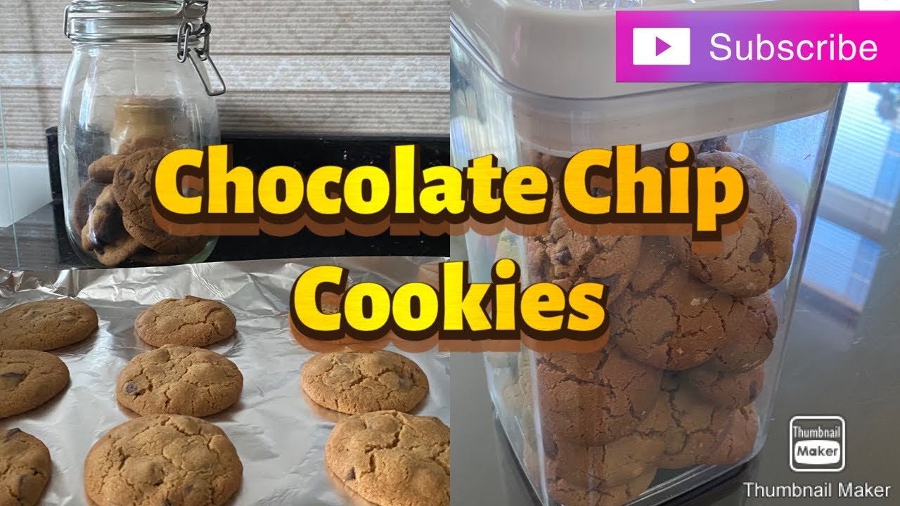 Cookies / Chocolate Chip Cookies / Soft and Crispy cookies/ how to make ...