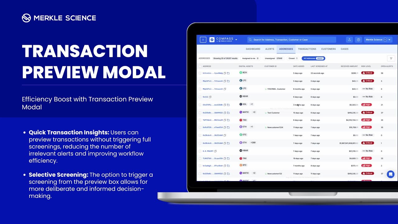 Transaction Preview Modal - YouTube