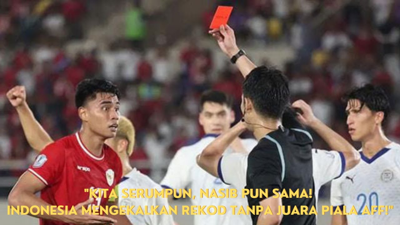 "Wasit curang buat Garuda Muda tewas dirompak! Tapi STY dah ...