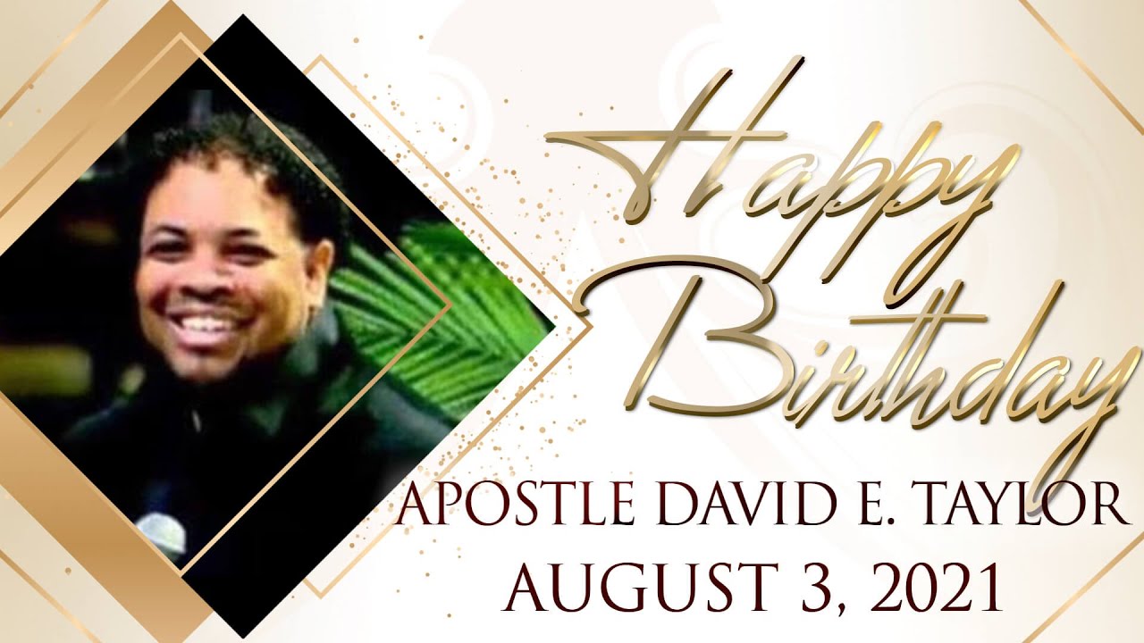 Apostle David E. Taylor - Virtual Arena Miracle Crusade - Day 6 - PM ...