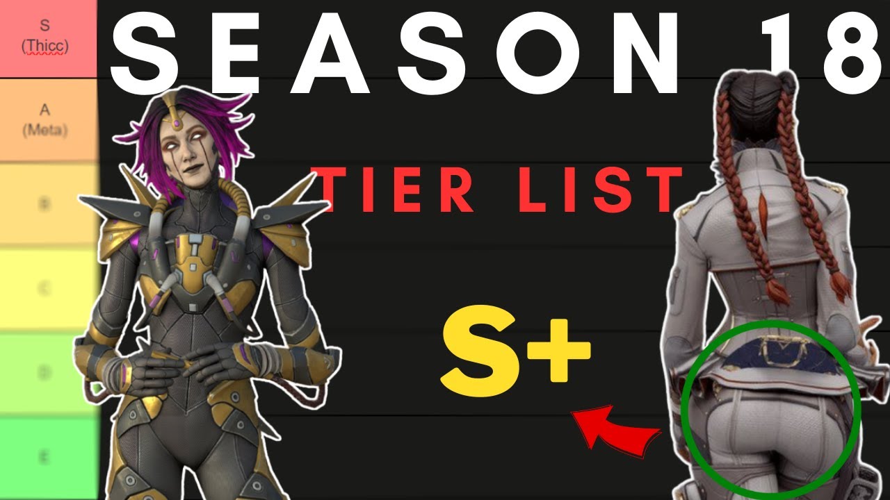 Apex Legends S18 TIER LIST | Best & Worst Legends in Season 18 - YouTube
