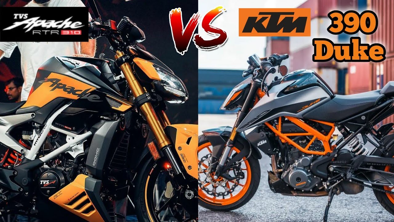 2023 Tvs Apache RTR 310 VS KTM 390 Duke |🔥 Top Speed | More Power ...