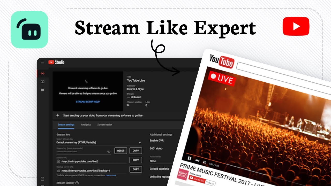 How to stream on YouTube with Streamlabs (Go Live) - YouTube