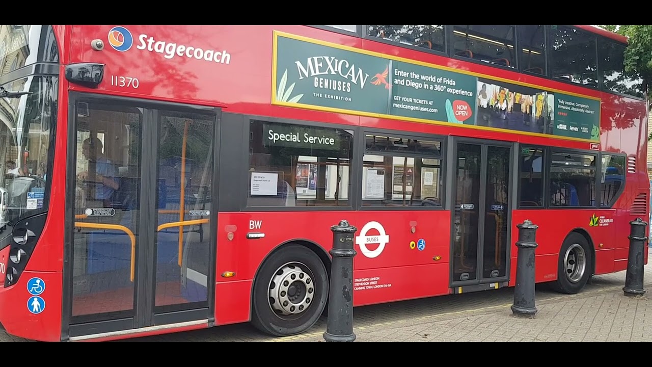 Here is the Red stagecoach bus in Aldershot Thursday 21 July 2022 - YouTube