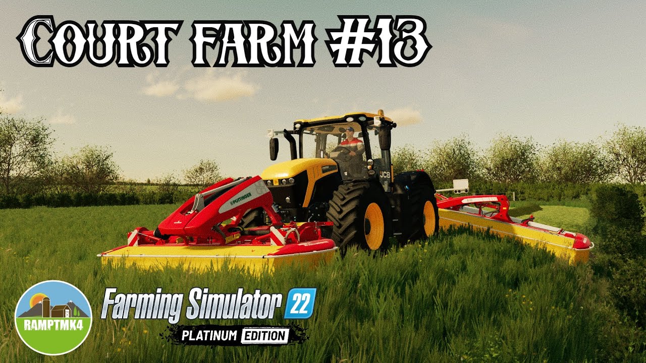 Court Farm Country Park #13 Hay Farming Simulator 22 #fs22 - YouTube