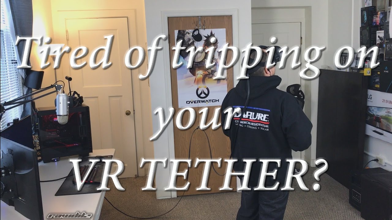 how to: vr tether leash - YouTube