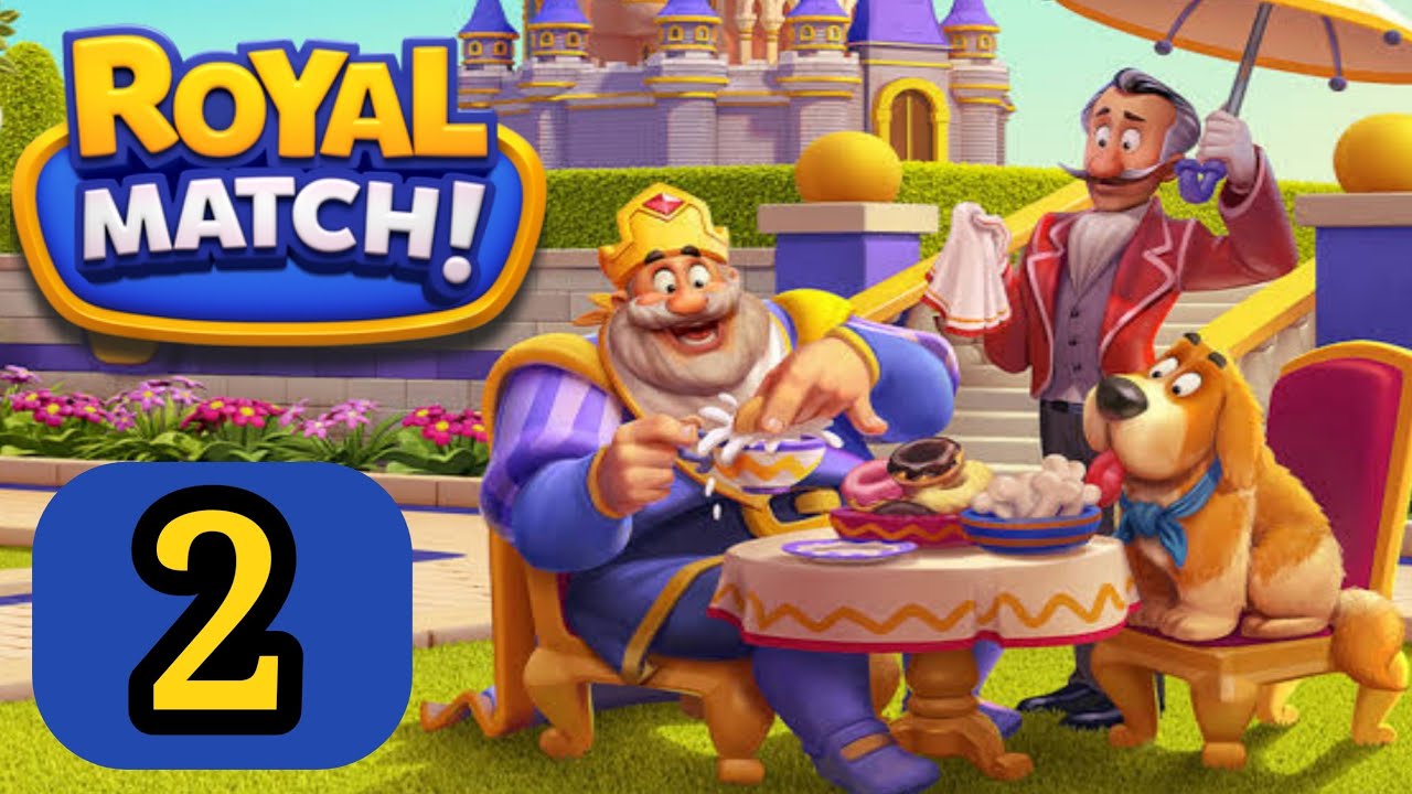 Royal Match - Area 2 Throne Room ALL LEVELS - Full Gameplay HD ...