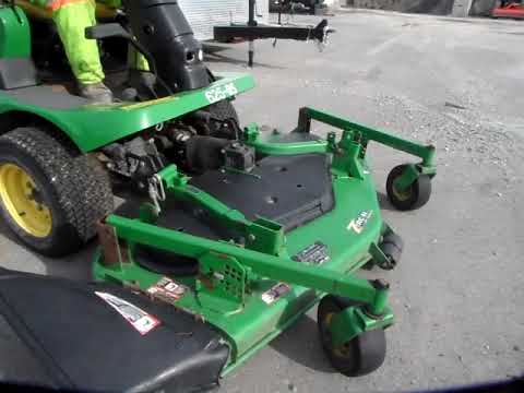 GovDeals: John Deere 1435 Series II w/attachments - YouTube