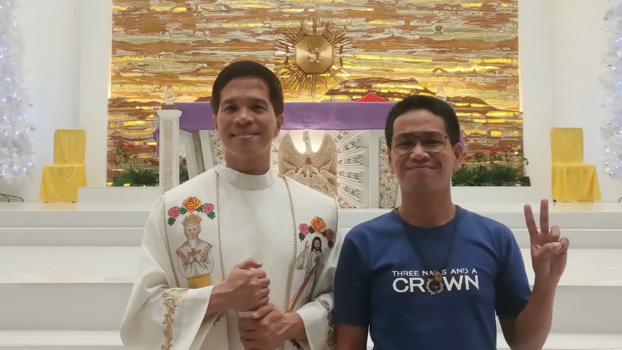 Be yourself, Father Fidel advised me. - YouTube