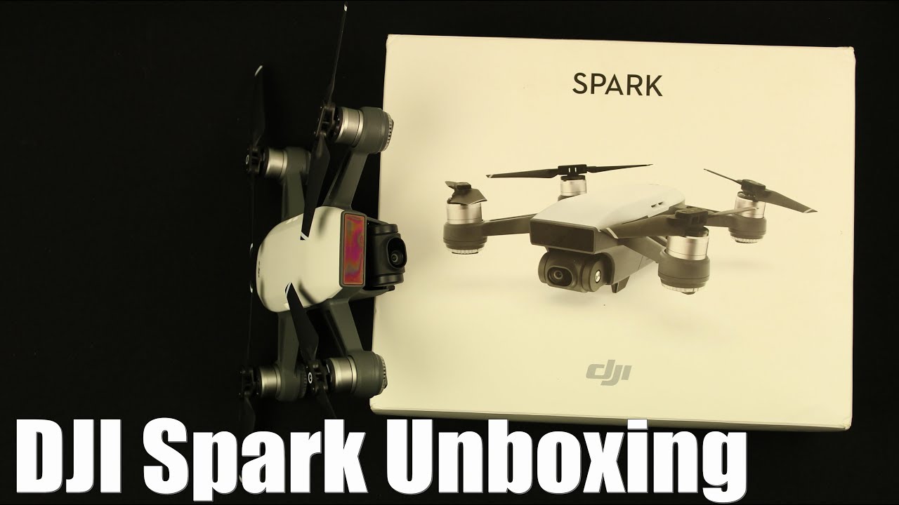 Dron DJI Spark unboxing CZ - YouTube