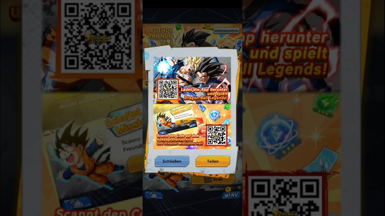 Dragonball legends qr code 2020 2.Annyversery - YouTube