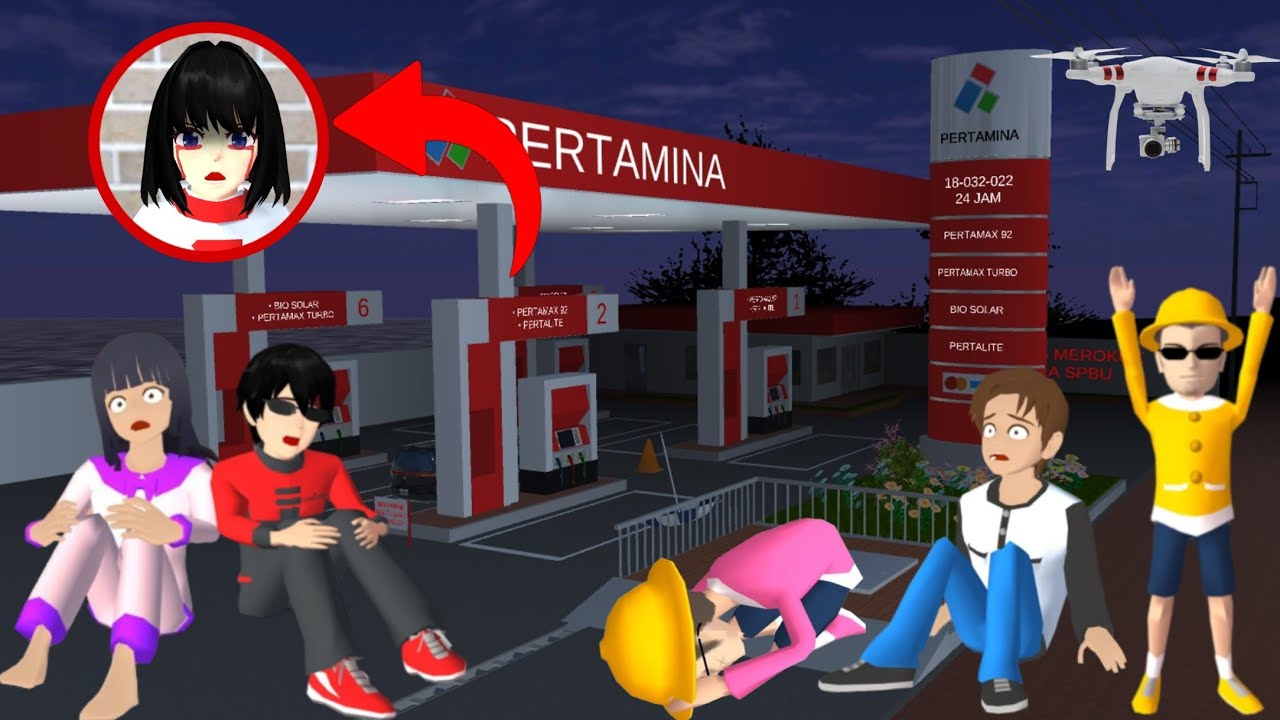 FULL MOVIE - Ejen Ali dan Mio Ketemu Kunti Pom Bensin Palsu Yuta Ketakutan Sakura School ...