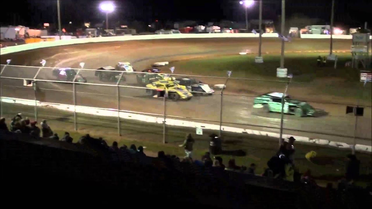 Neil Adamzak ABC RACEWAY Red Clay Classic 2015 Midwest Modified Heat ...