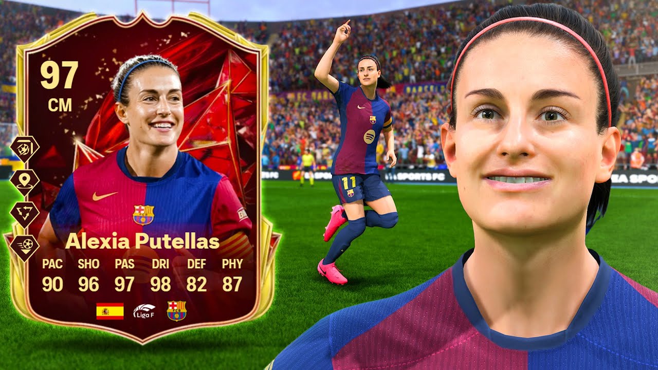 97 TOTS Alexia Putellas is the ultimate PLAYMAKER!! 💎 - YouTube