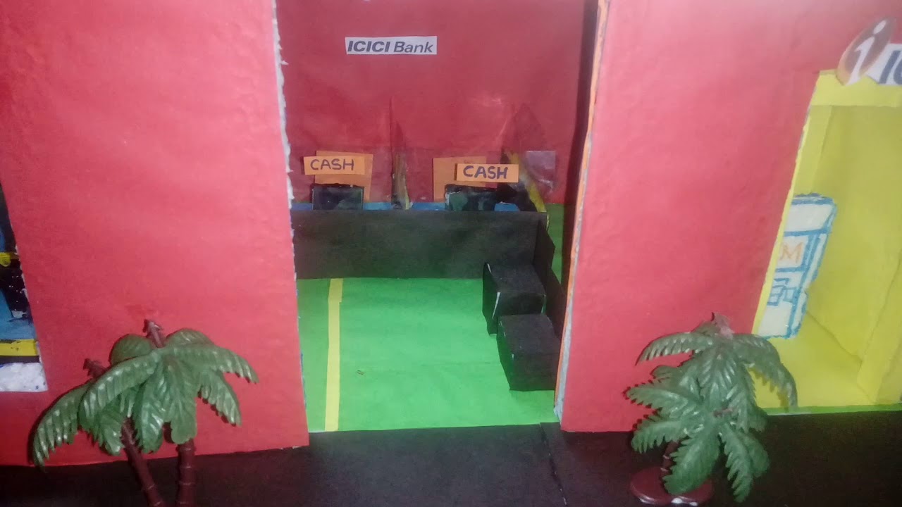 ICICI Bank model for school project - YouTube