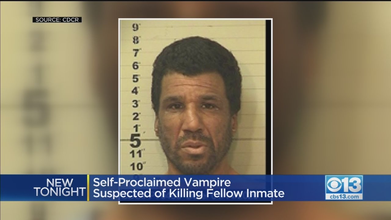 Self-Proclaimed Vampire Suspected Of Killing Fellow Inmate - YouTube