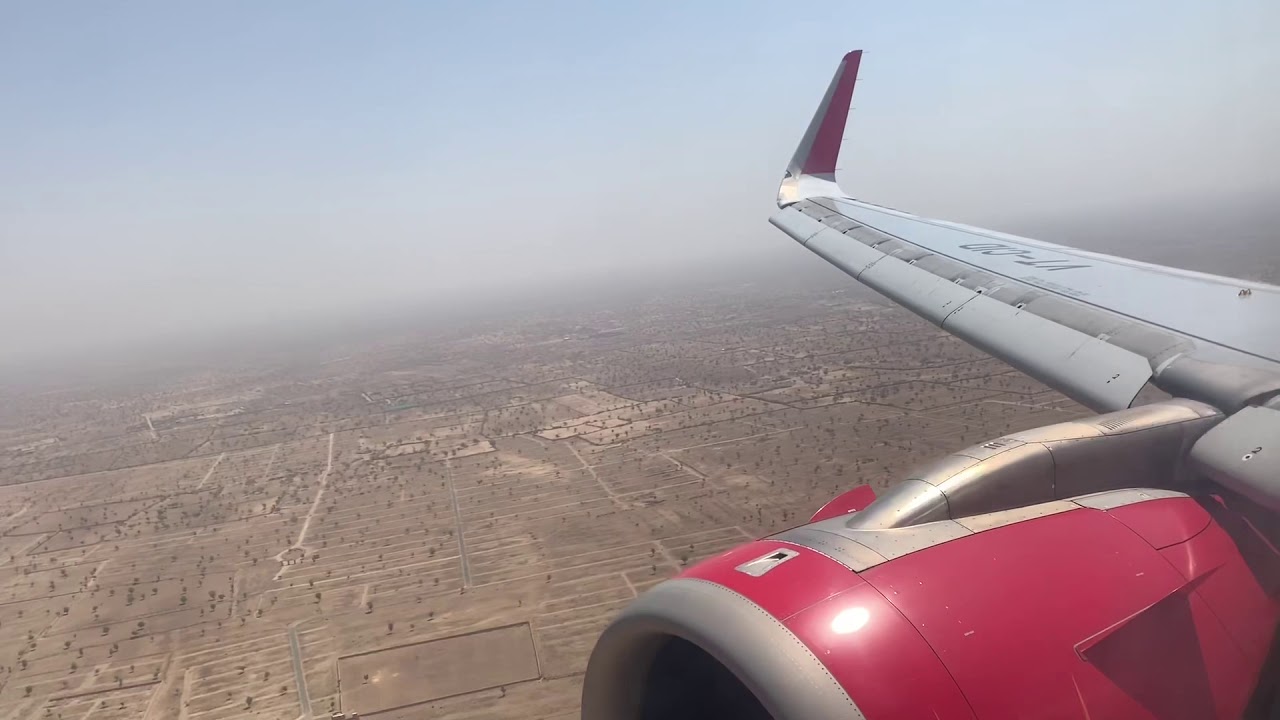Air India A320neo AI645 approach and landing into Jodhpur - YouTube