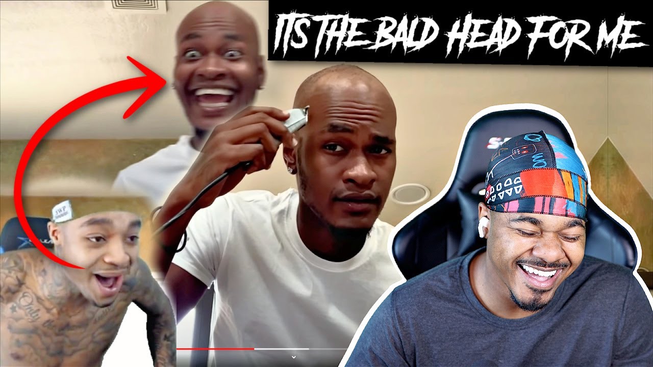 FLIGHTREACTS SoLLUMINATI CUTTING HIS HAIR BALD - YouTube