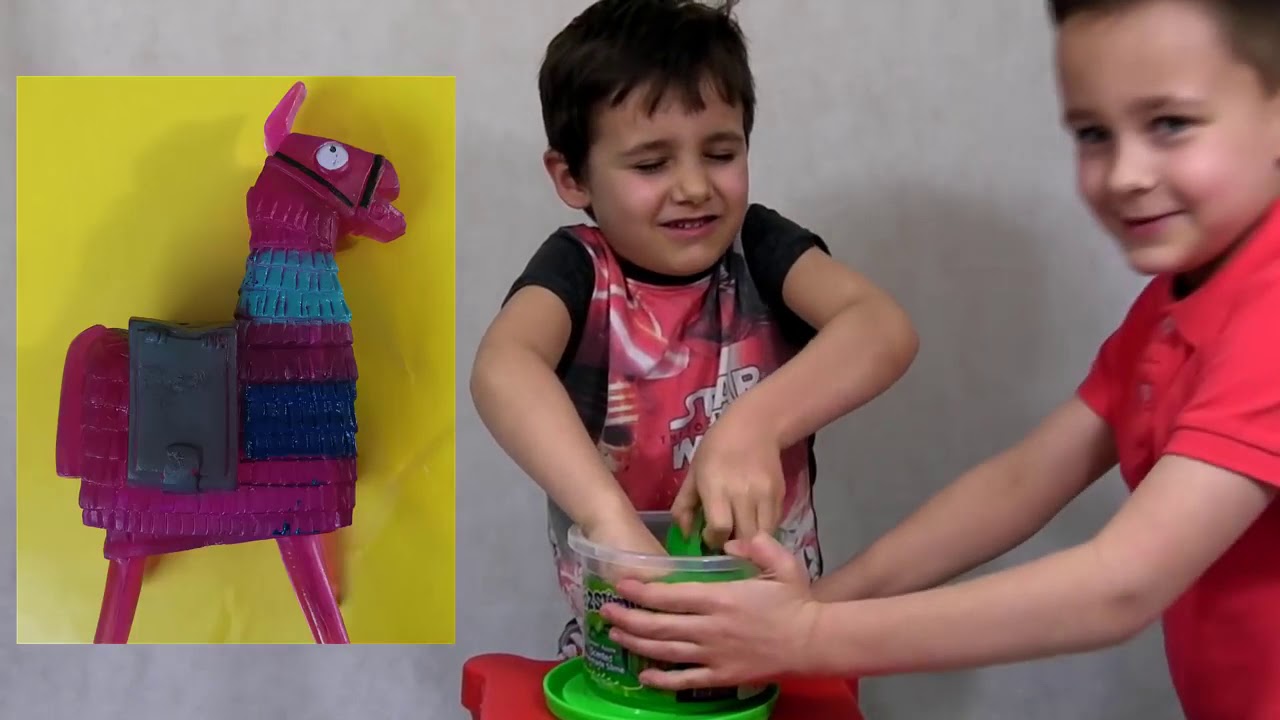 Fortnite Slime - making fortnite slime - YouTube