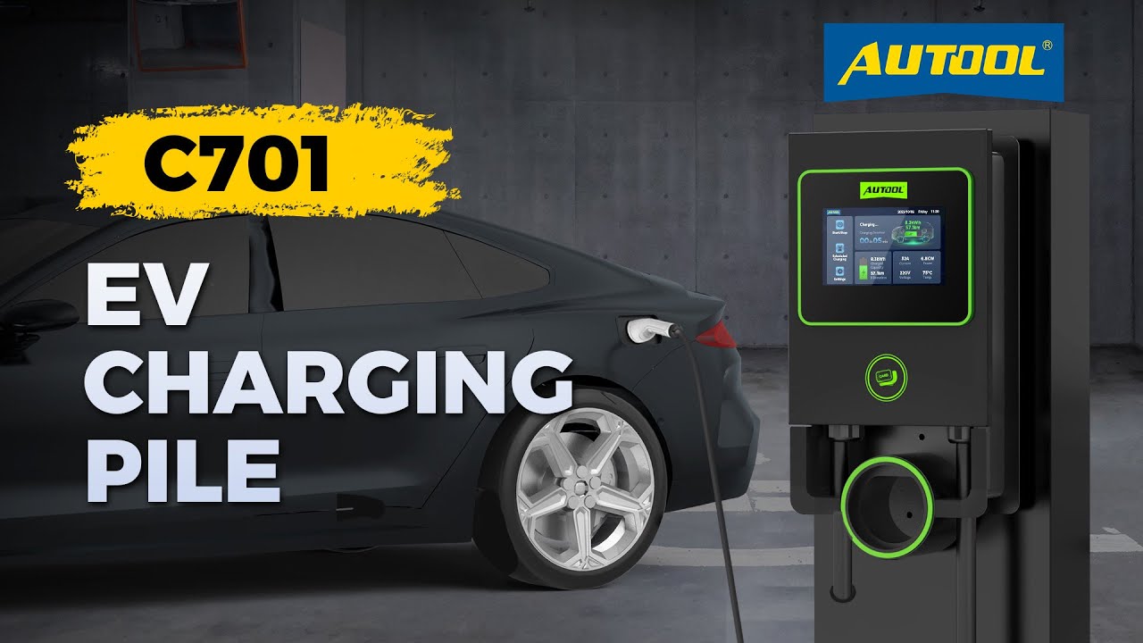 AUTOOL C701 EV Wall Charger: Fast, Smart, and Safe Charging for ...