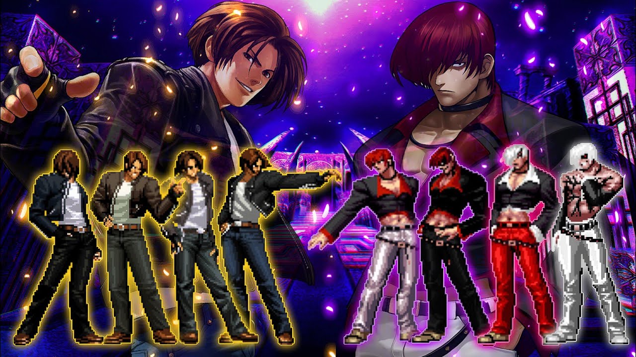 [KOF Mugen] Kyo XIII Team VS. Iori XIII Team (Request Match) - YouTube