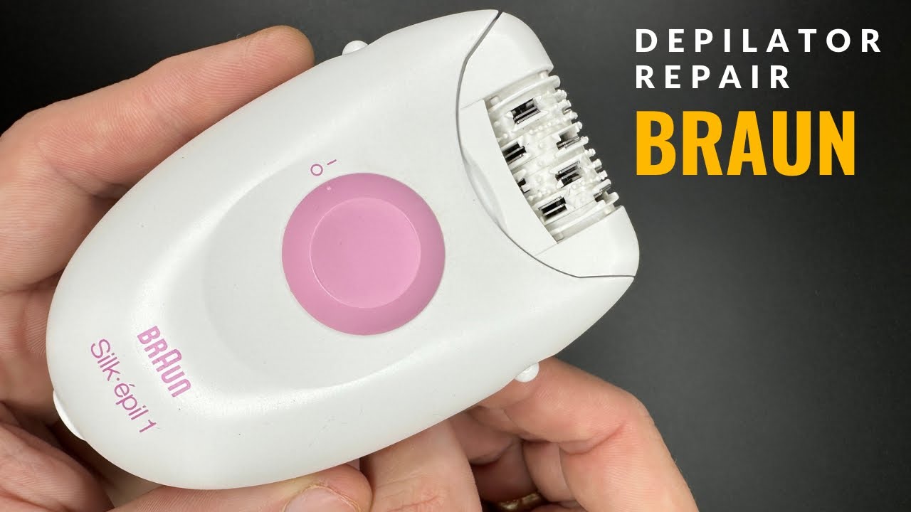 Braun Silk Epil Epilator Repair - YouTube