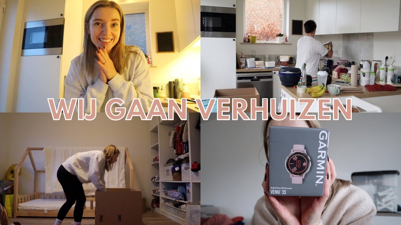 VERHUISVLOG 1 | Surprise, wij gaan verhuizen! Beginnen met inpakken 📦 ...