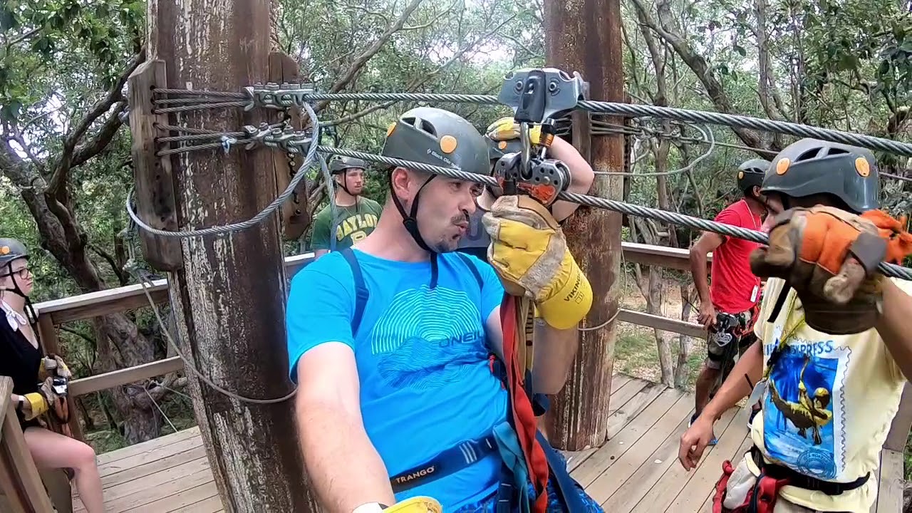 Roatan, Honduras - zip line - YouTube