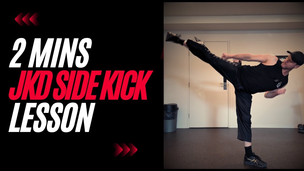 The Shocking Power of the Side Kick in JKD - YouTube