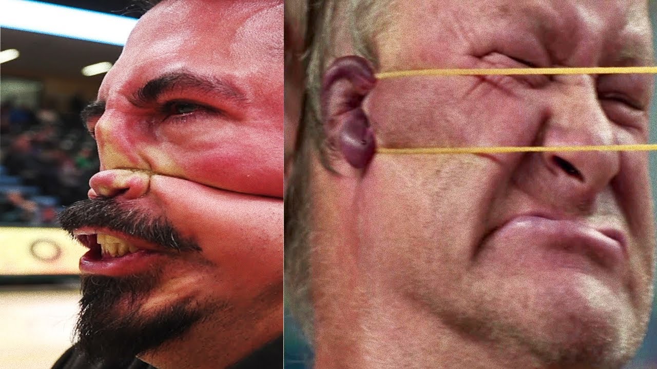 Nose Pulling Competition and Ear Pulling Competition | World Weirdest Sport - YouTube