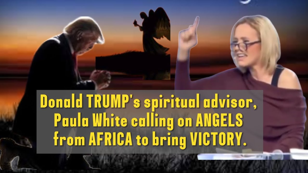 THE DAY | Trump's Spiritual advisor, Paula White | INVOKED Angels from ...