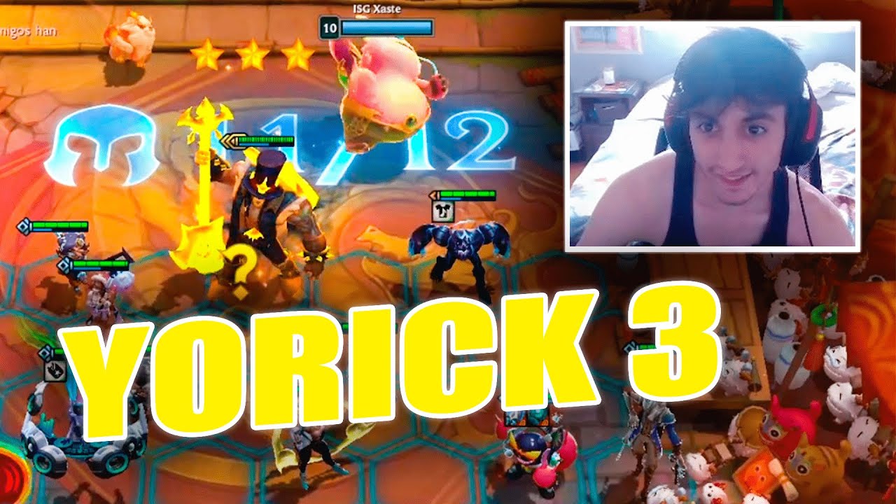 🔥COMO llegar al NIVEL 10 y sacar YORICK TRES ESTRELLAS ⭐ ⭐ ⭐ TFT SET 10 ...