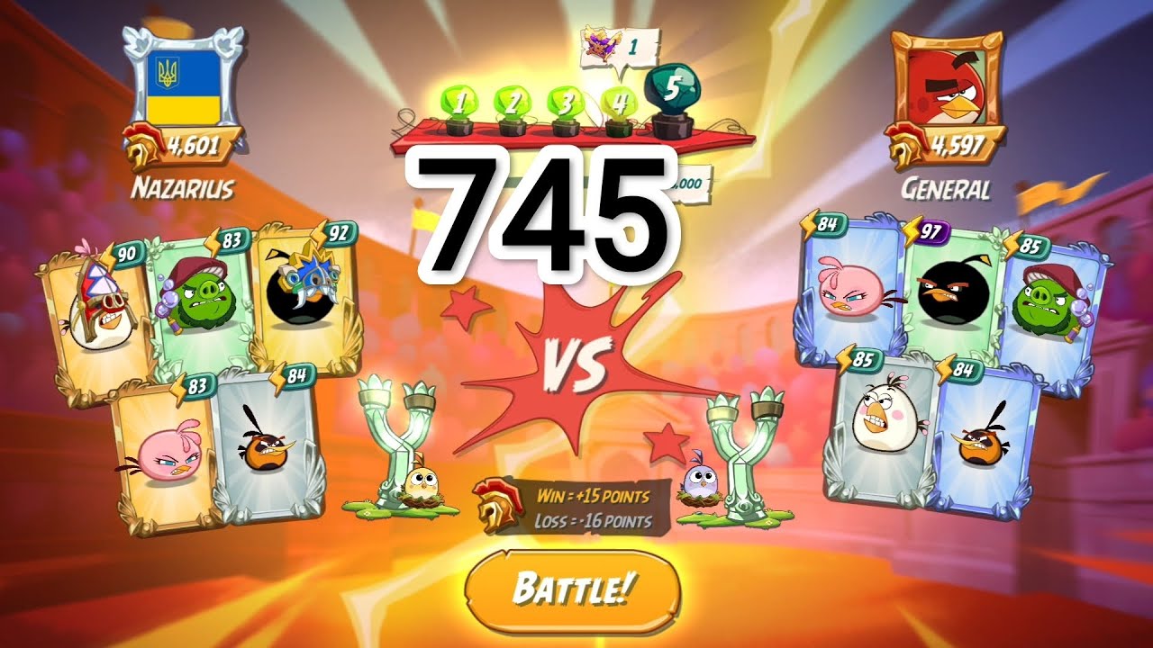 Angry birds 2. Arena. Перемога | Win N°745 - YouTube