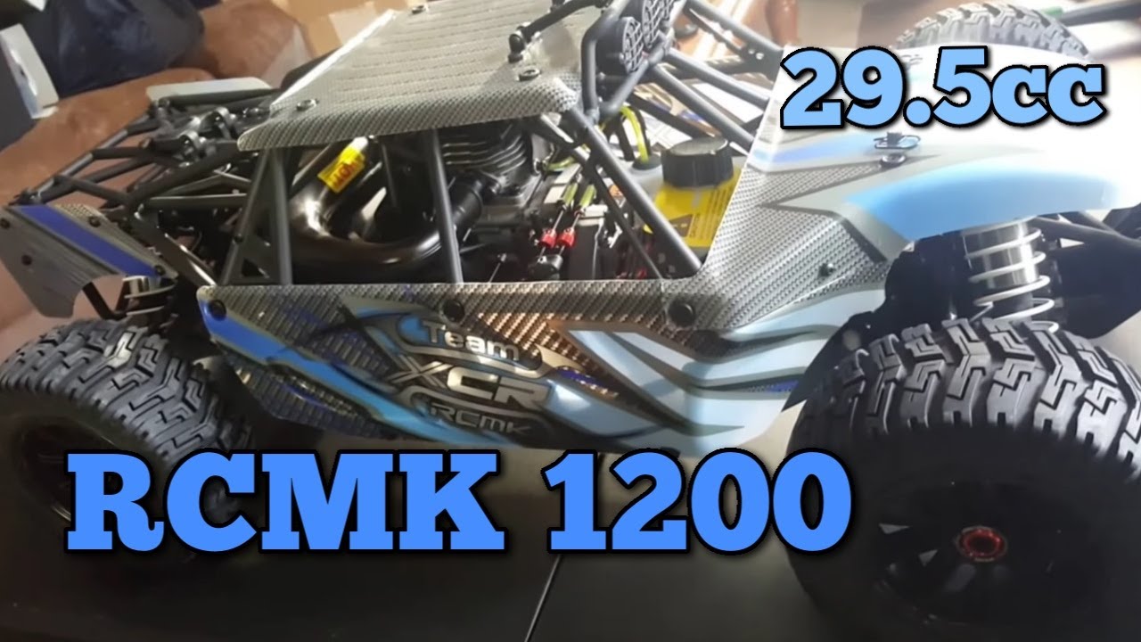 RCMK XCR 1200 1/5 RC 30cc Unboxing & Break In 2017 Losi DBXL MTXL HPI ...