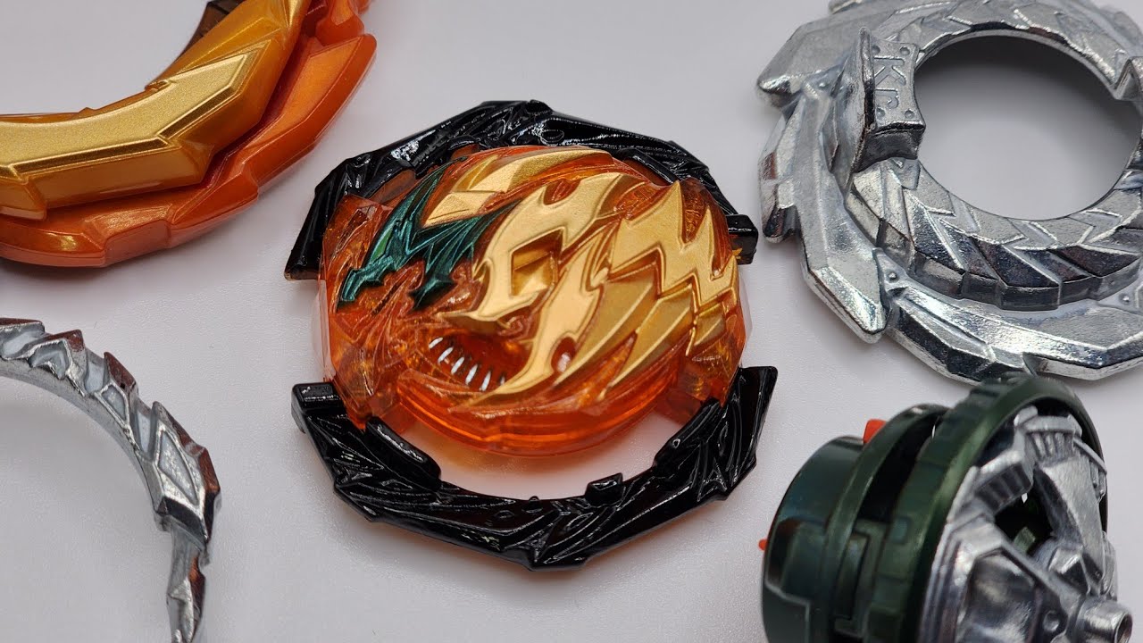 Custom Beyblade: FireStorm Gatling Dragon - YouTube