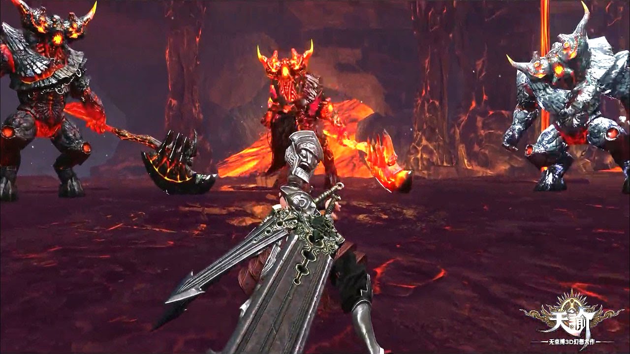 Revelation Online 天谕 - 2nd Lava Boss " The Purgatory Guard" New Dungeon ...