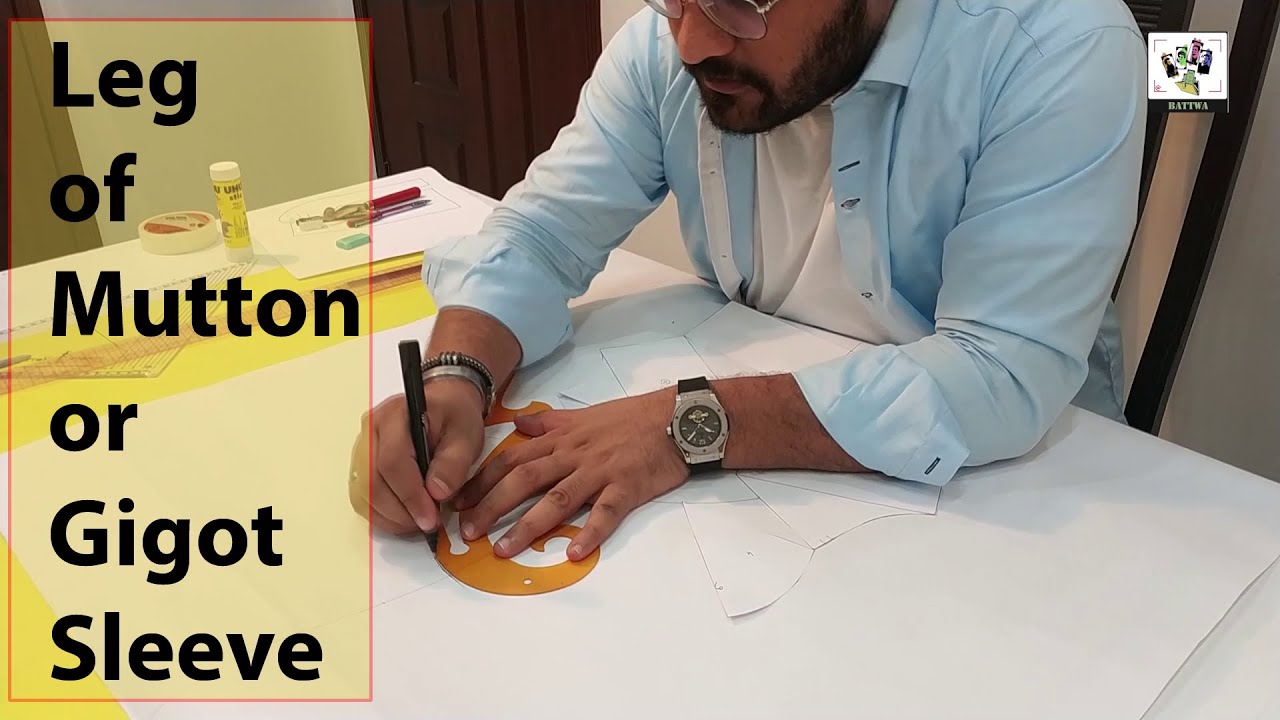 Leg of Mutton Sleeve | Tutorial | Shahid Zaheer | Battwa | - YouTube