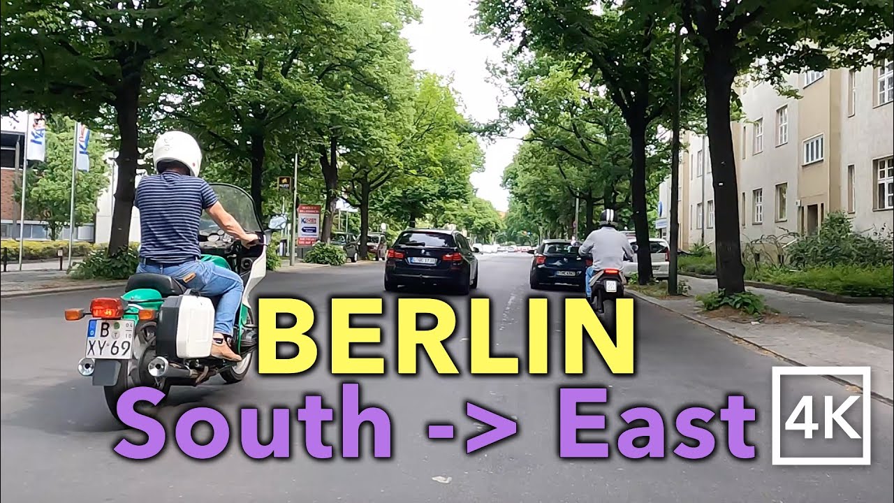 Driving in BERLIN - South to East 🇩🇪 - YouTube