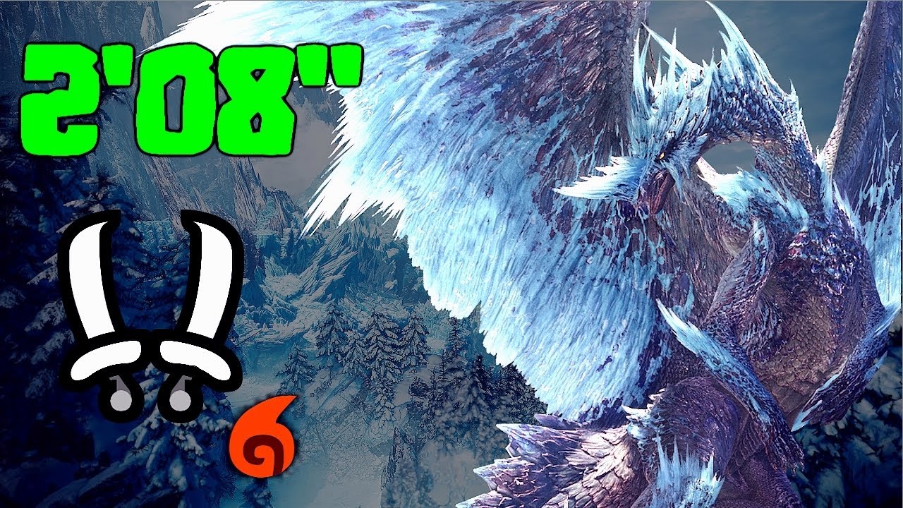 Velkhana Dual Blades Solo 2'08'' | MHW Iceborne - YouTube