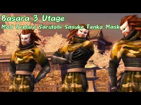 Dolphin || Basara 3 Utage Mod Texture Tenko Mask Sarutobi Sasuke - YouTube
