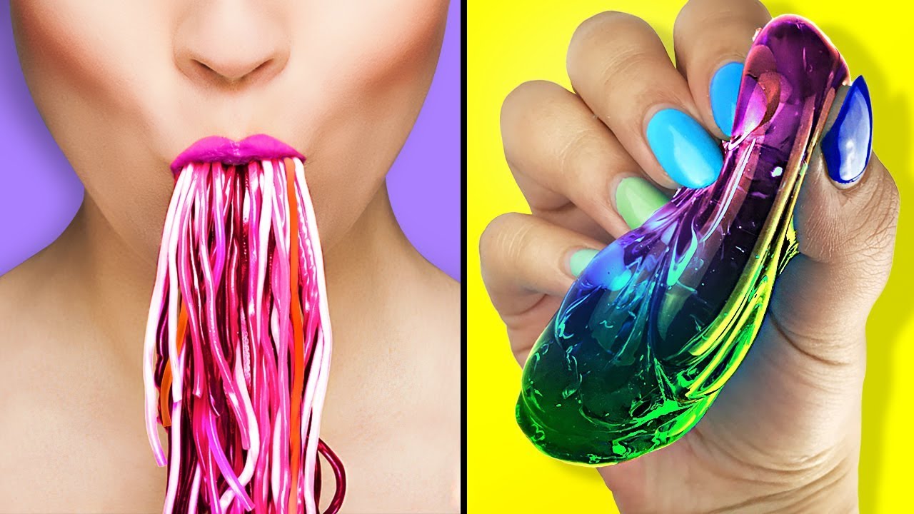 SLIME COMESTIBLE DE 1 INGREDIENTE🍝 - YouTube