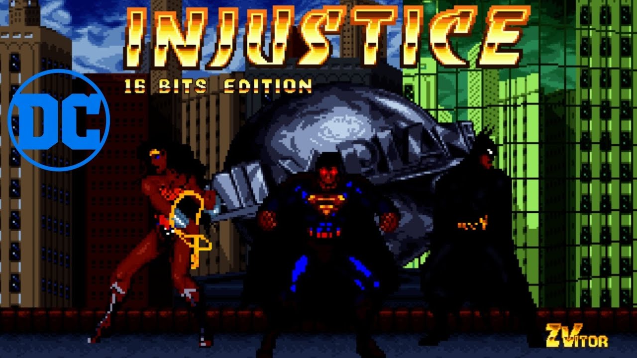 INJUSTICE -DC TASK FORCE II- 16 BITS TRAILER - YouTube
