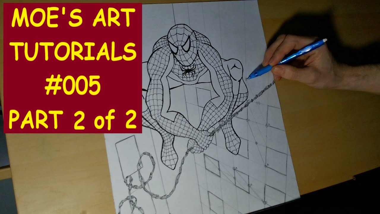 MOE'S ART TUTORIALS 005 / MORE BUILDINGS IN PERSPECTIVE! (2of2) - YouTube