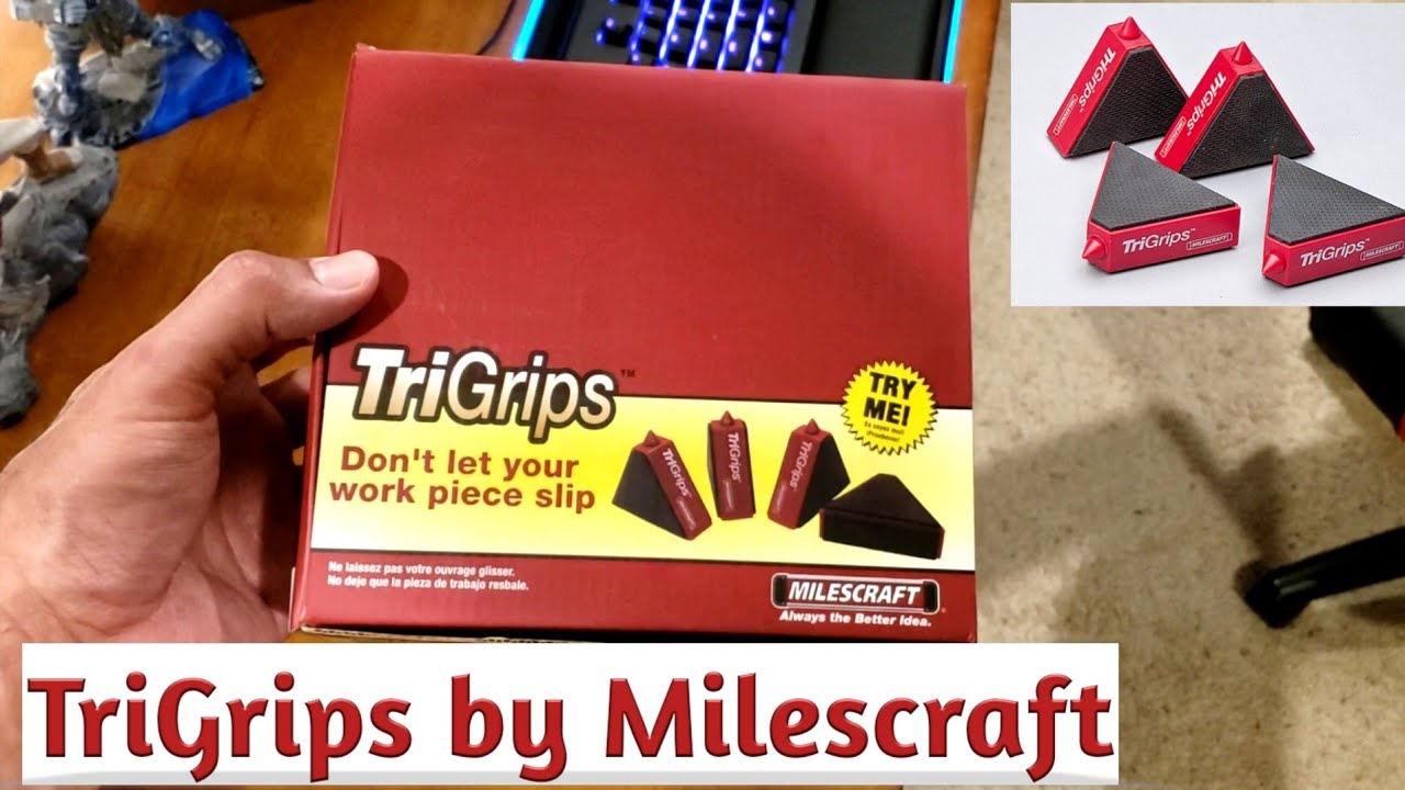 I use TriGrips by Milescraft for my home theater needs. - YouTube