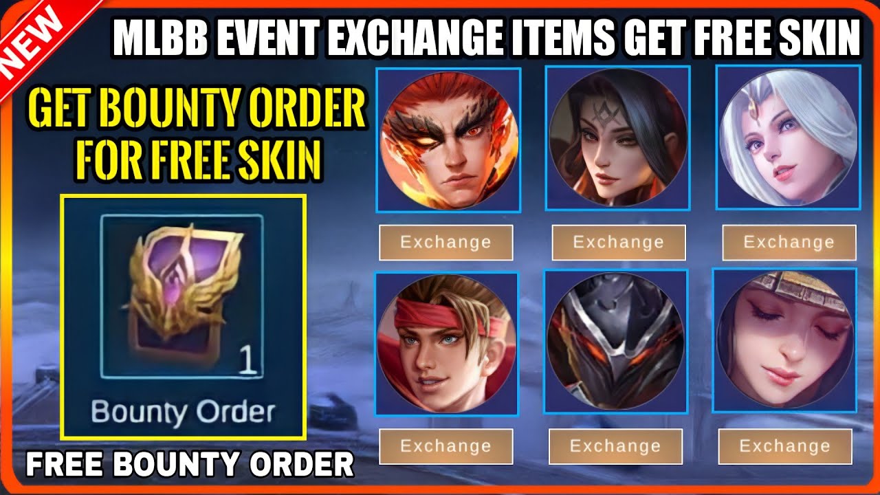 NEW EVENT! FREE EPIC SKIN GET BOUNTY IN BOUNTY HUNTER EVENT IN MOBILE ...