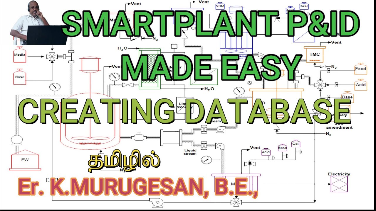 CREATING DATABASE - SMARTPLANT PID TUTORIAL TAMIL #SPPID TUTORIAL IN ...