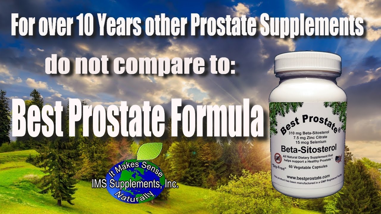 Compare Prostate Formulas - YouTube