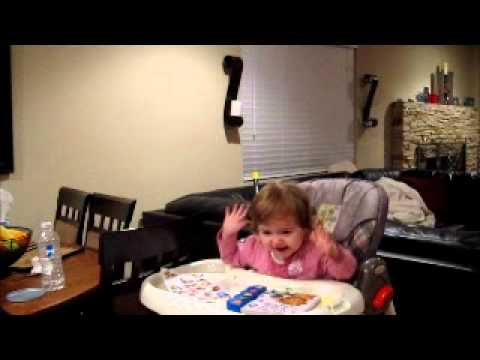 baby laughing and pointing - YouTube