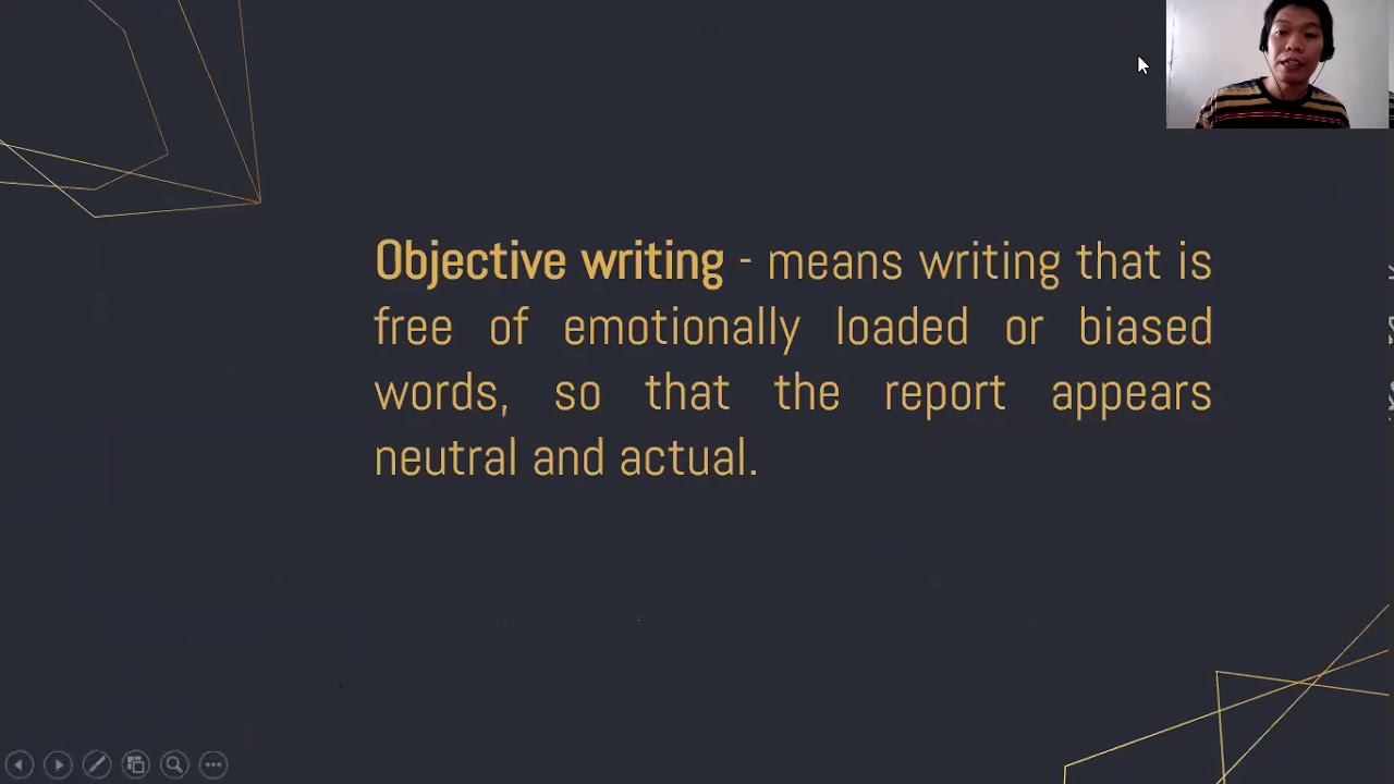 Basic Report Writing Principles and Data Commentary - YouTube
